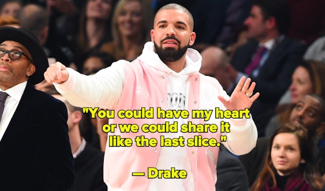 7 Drake Lyrics About Love That Prove He Wears His Heart on His Sleeve