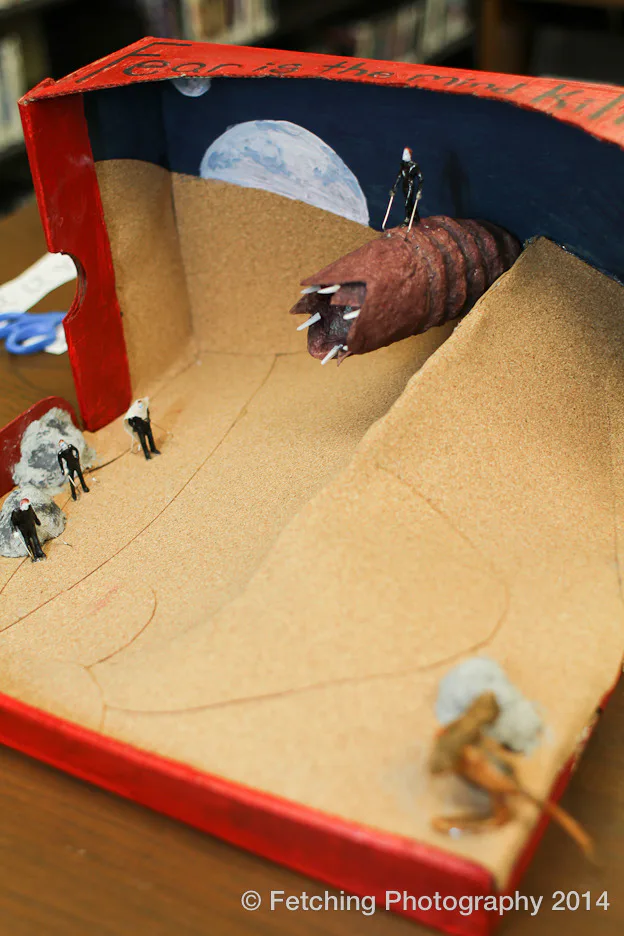 10 Beautiful Book Dioramas Putting Your Fourth Grade Project to Shame