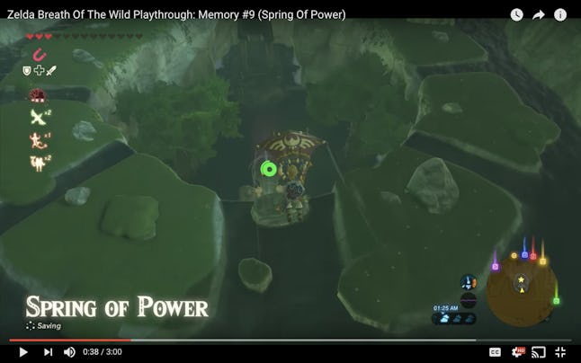 'Zelda: Breath of the Wild' "Spring of Power" Guide: How to find the ...
