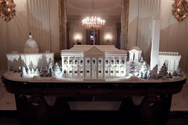 From Nixon to Trump, a history of the White House gingerbread home