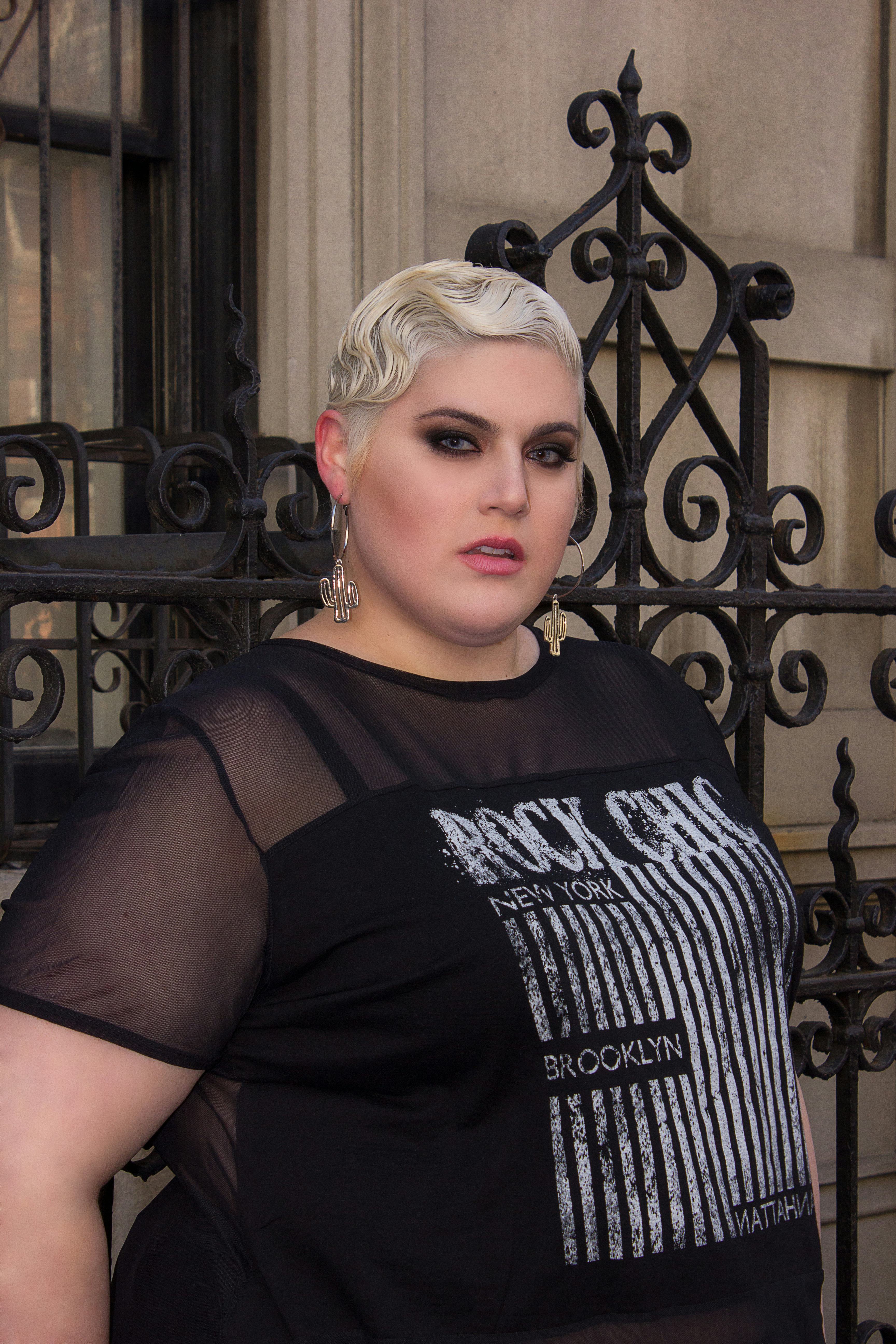 Plus-size transgender model Shay Neary lands her first UK fashion campaign