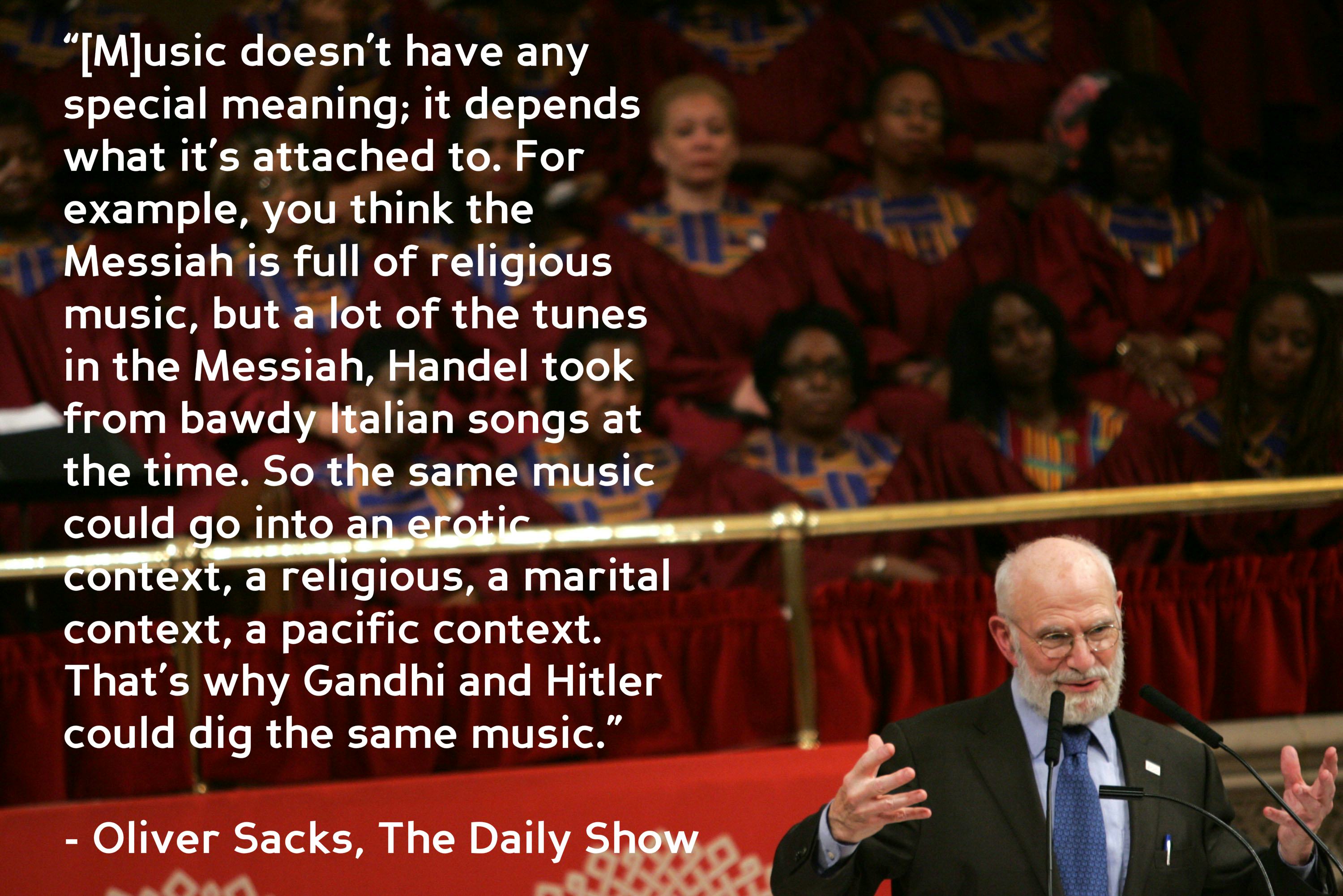 11 Beautiful Oliver Sacks Quotes That Capture the Power of Music