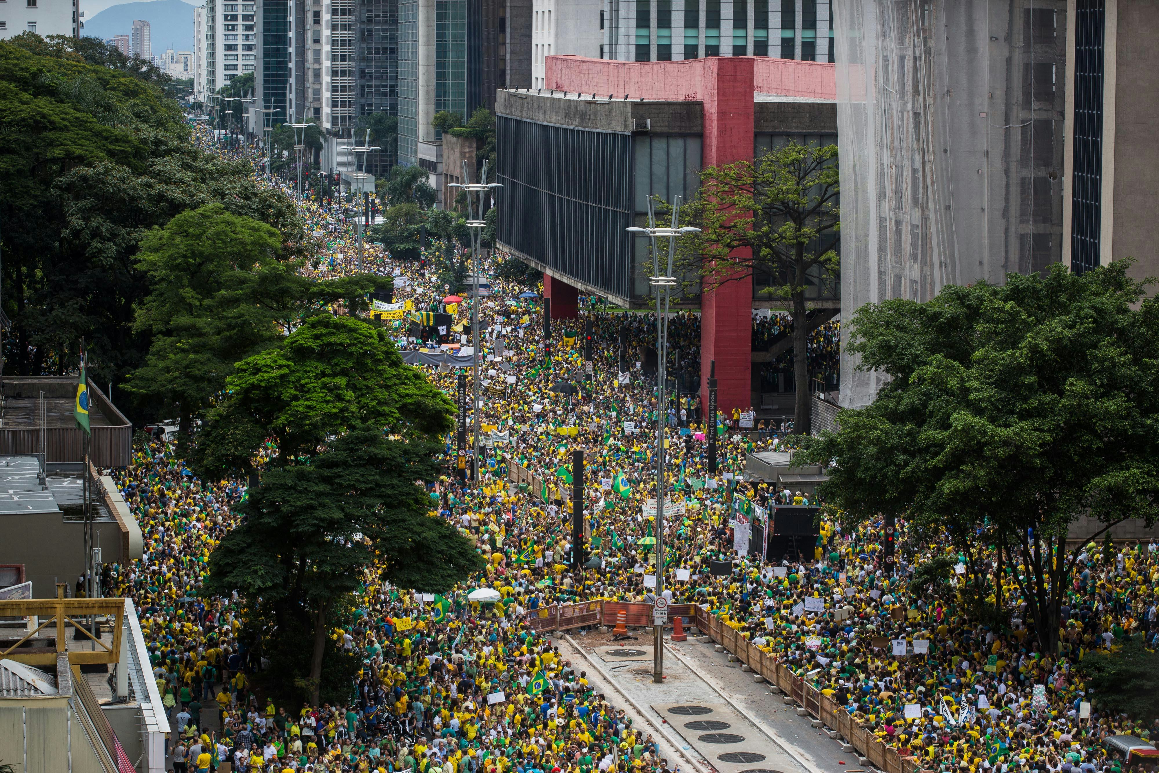 Stunning Photos Show the Massive Protests Sweeping Across Brazil Right Now