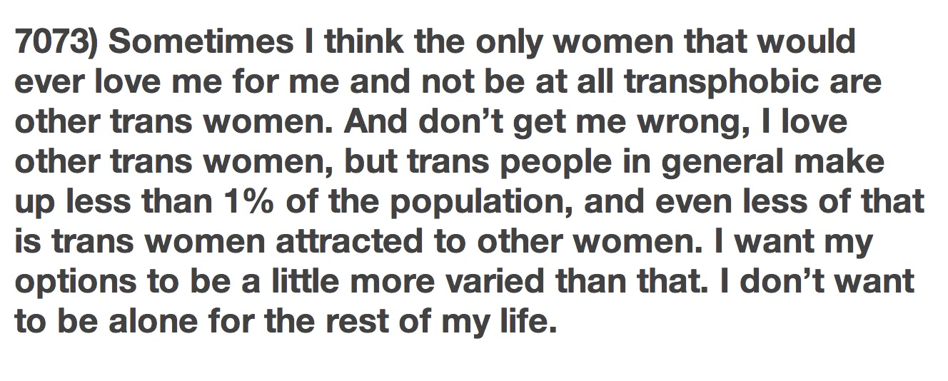 19 Heartbreaking Confessions About Surviving as a Transgender Woman in ...