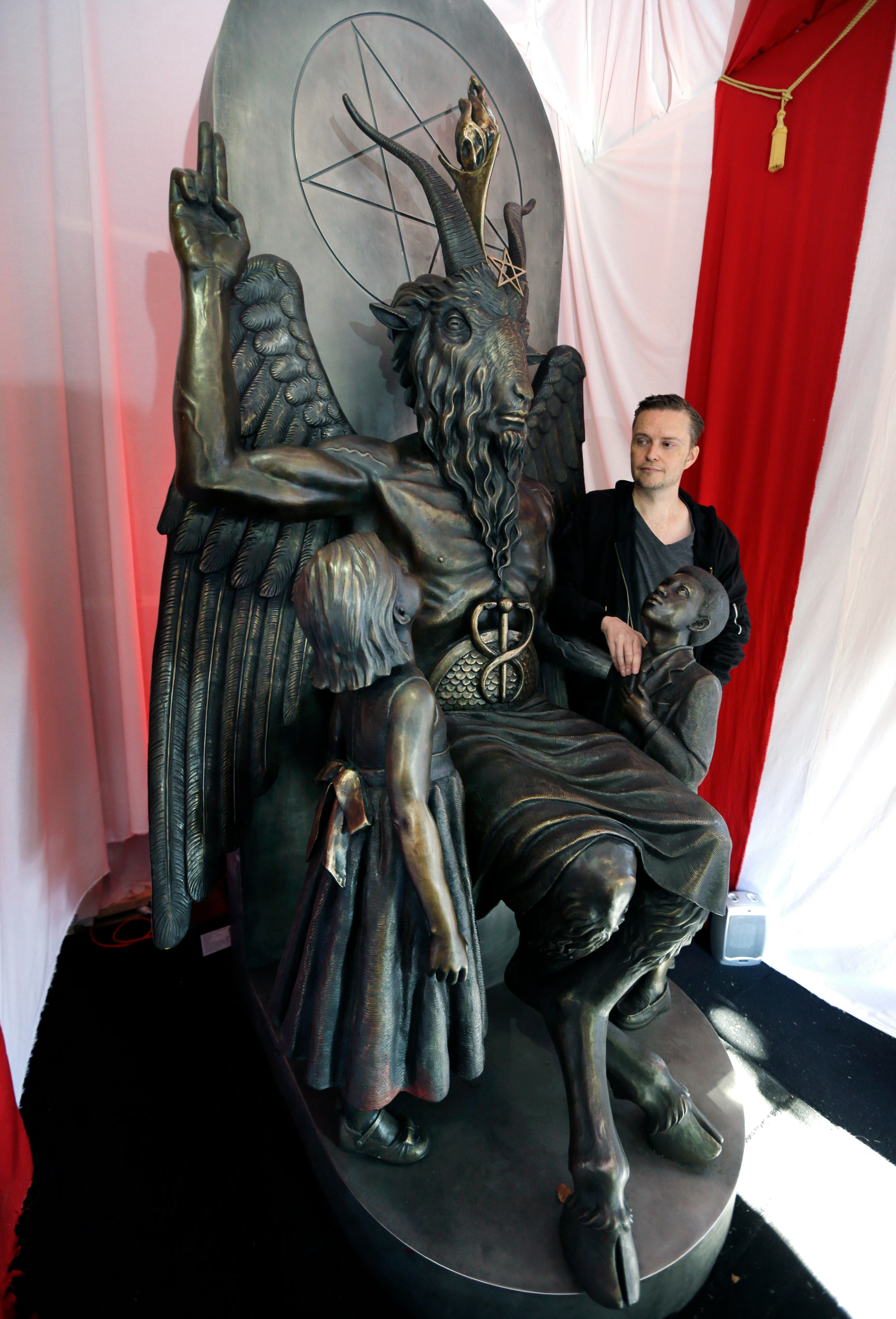Satanists are putting up the first public Satanic monument in the US