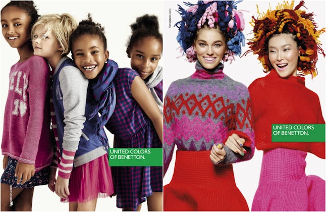 Benetton's New Face-Blend Ads Might Just Miss the Point of Diversity