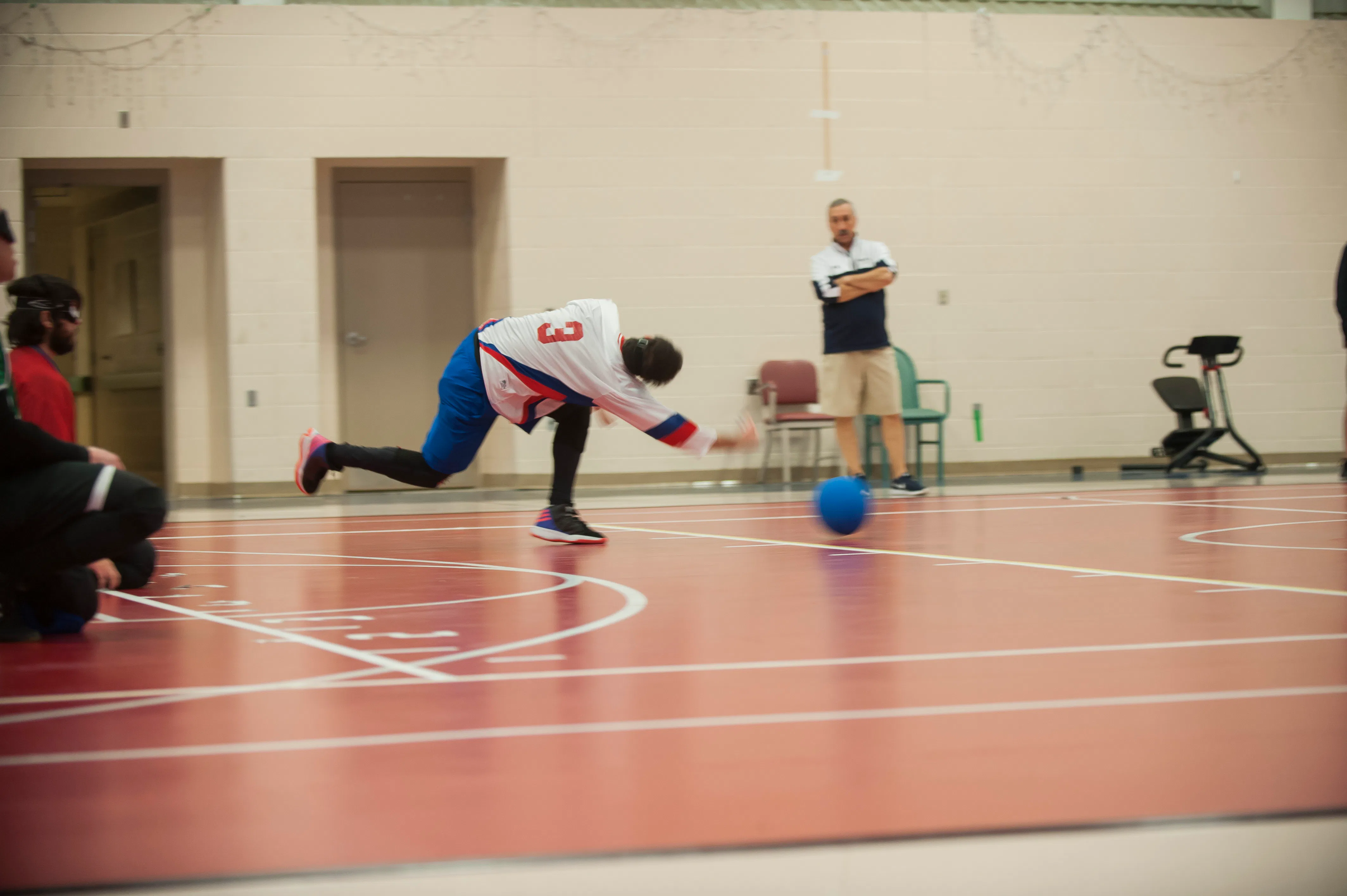 In Goalball — An Intense, Fast-Growing Sport —Being Visually Impaired ...