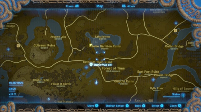 'Zelda: Breath of the Wild' Outpost Ruins: Here's where to find them in ...