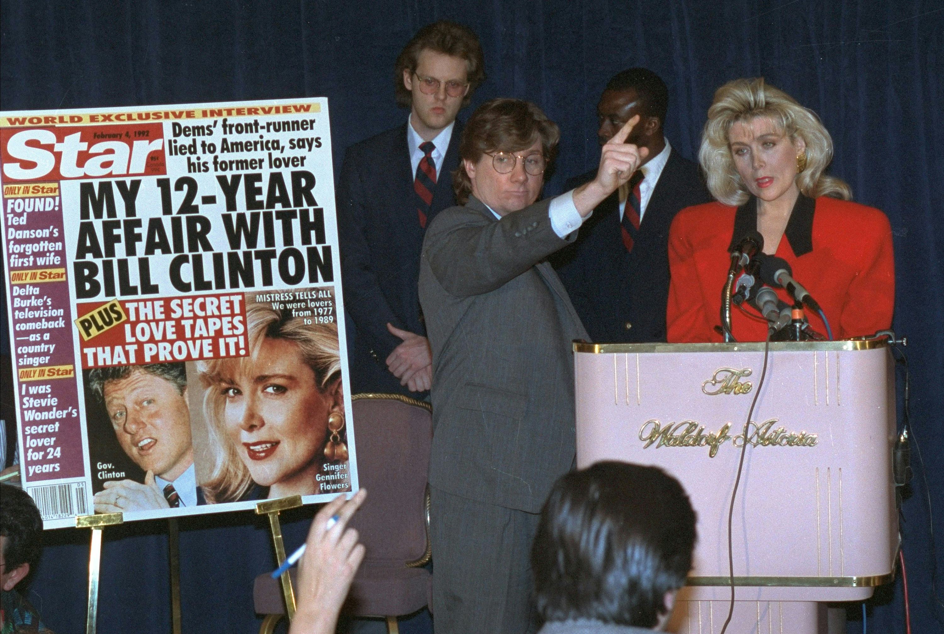 Who is Gennifer Flowers? Bill Clinton's affairs are still problematic ...