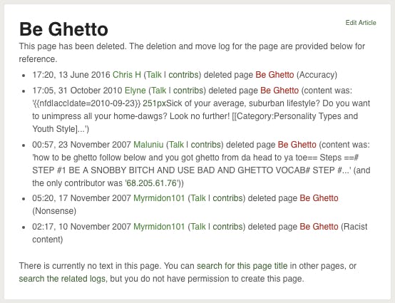 WikiHow's "How to Be Ghetto" Instructional Guide Is as Offensive as ...