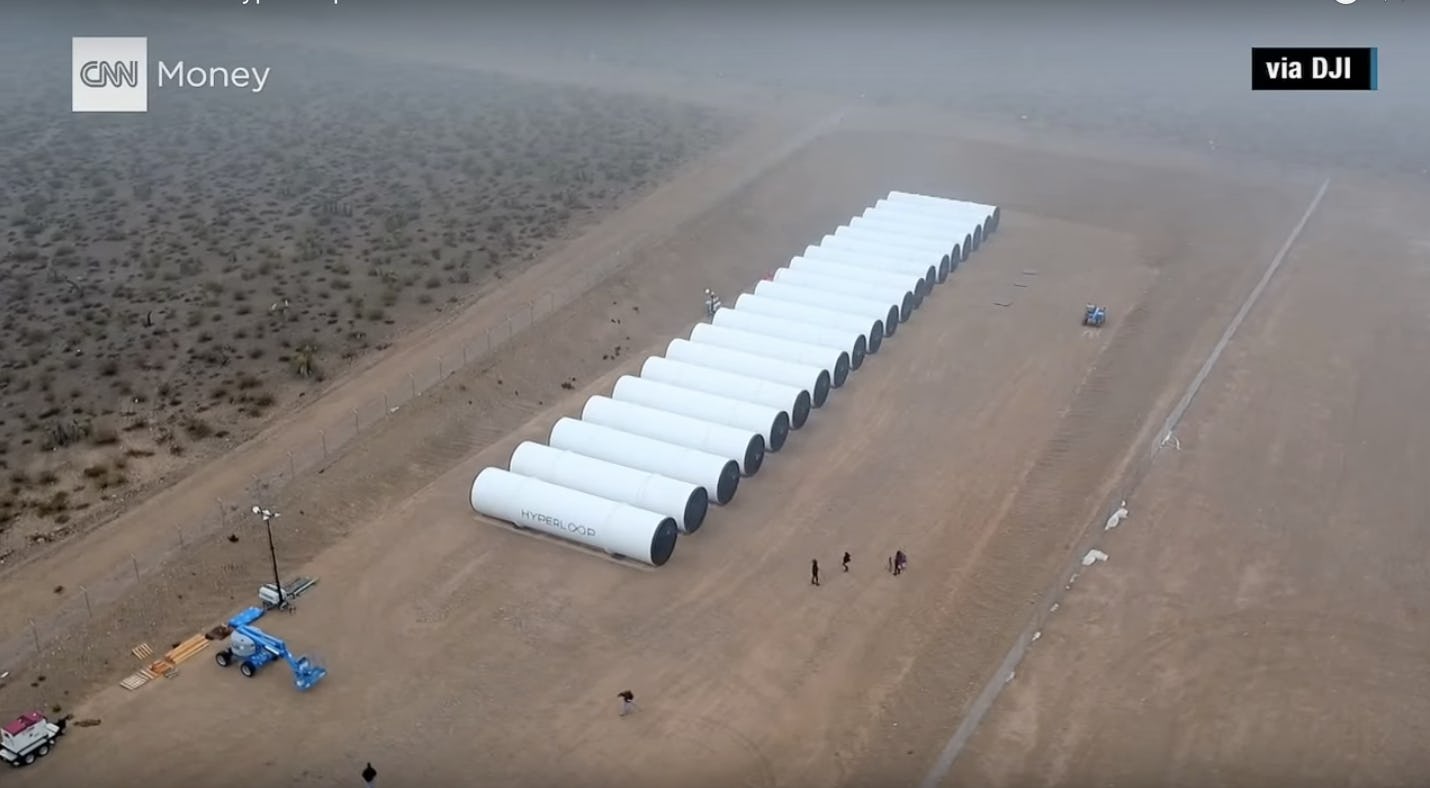 The Hyperloop Is Finally Being Built — See the Photos Here