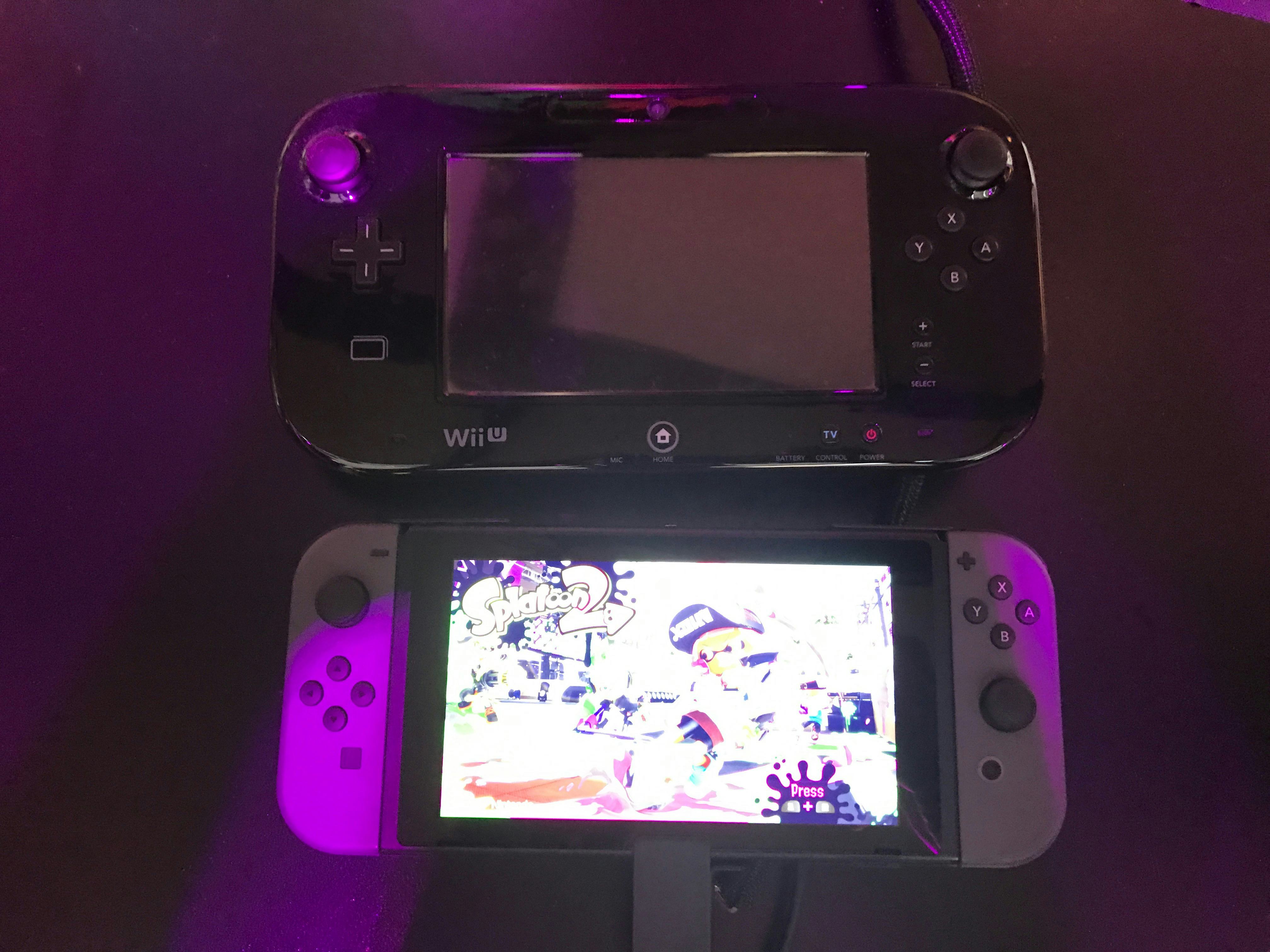 Nintendo Switch vs. Wii U GamePad: 20 comparison photos with Wii U, 3DS ...