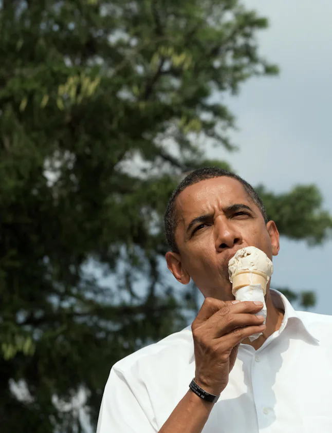 How eating ice cream became a political power play