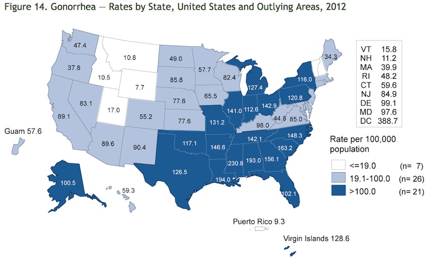 Which State Has the Most STDs? Check These Maps