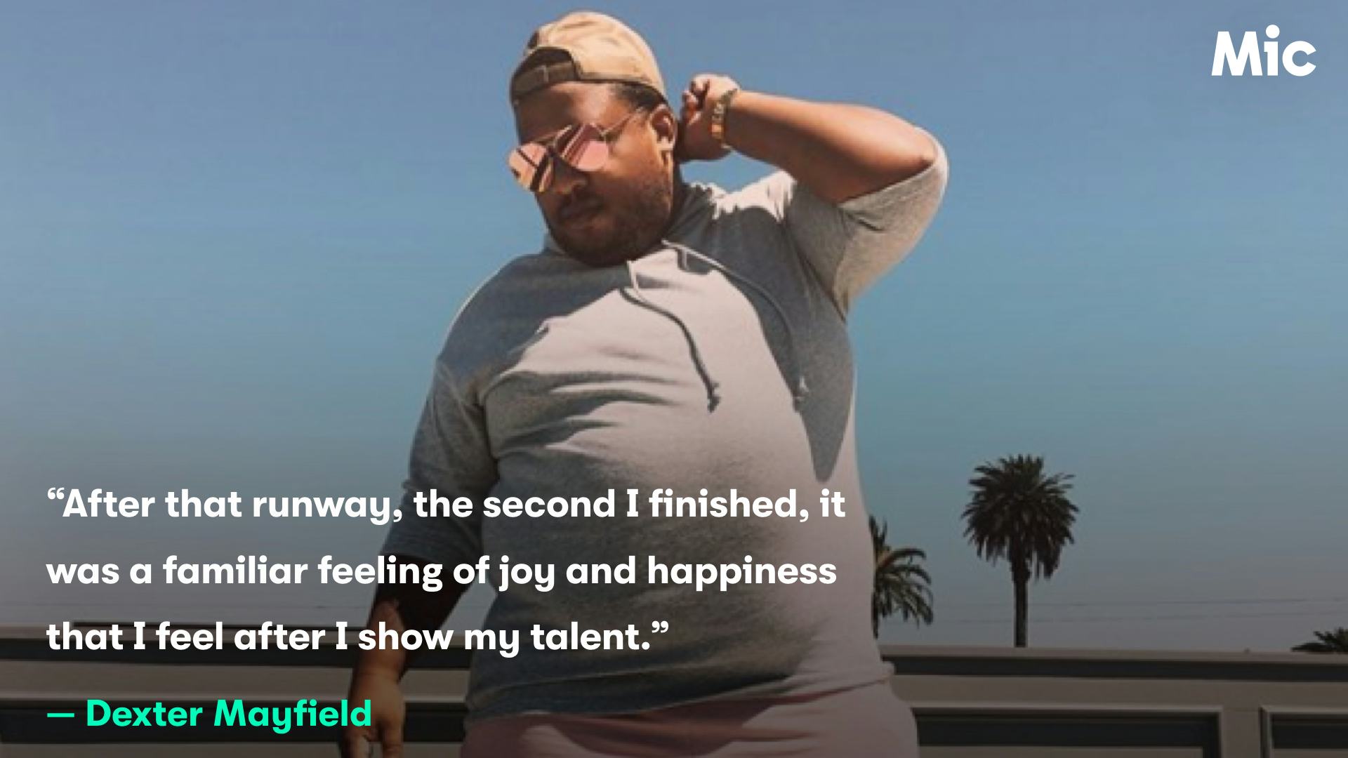 Meet Dexter Mayfield, the queer, plus-size male model taking the ...