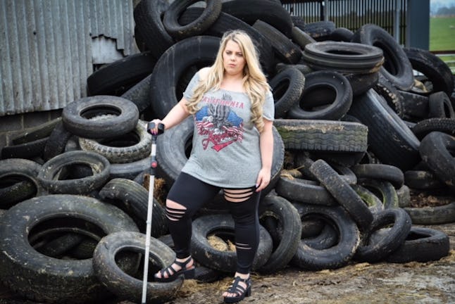 Plus-size, disabled model Katie Knowles just landed a fashion campaign ...