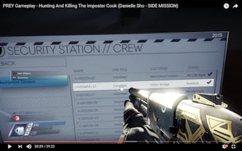 'Prey' Kill the Cook: How to complete Danielle Sho's side quest