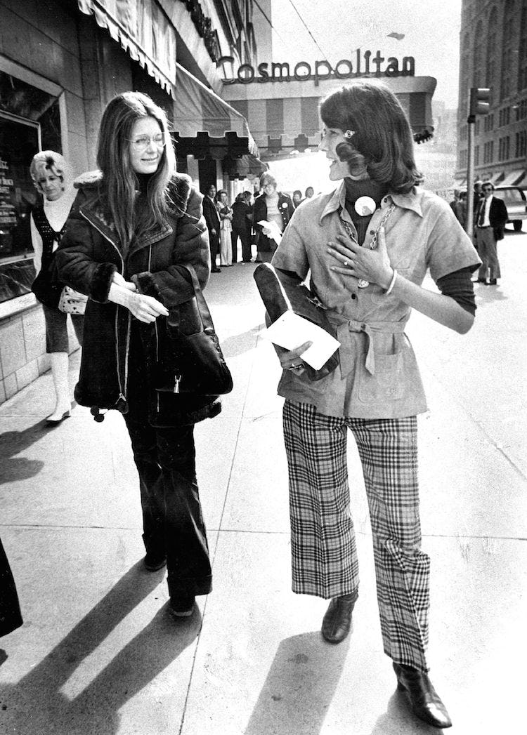 All Hail Gloria Steinem Who Proved Feminists Can Kill It In Miniskirts