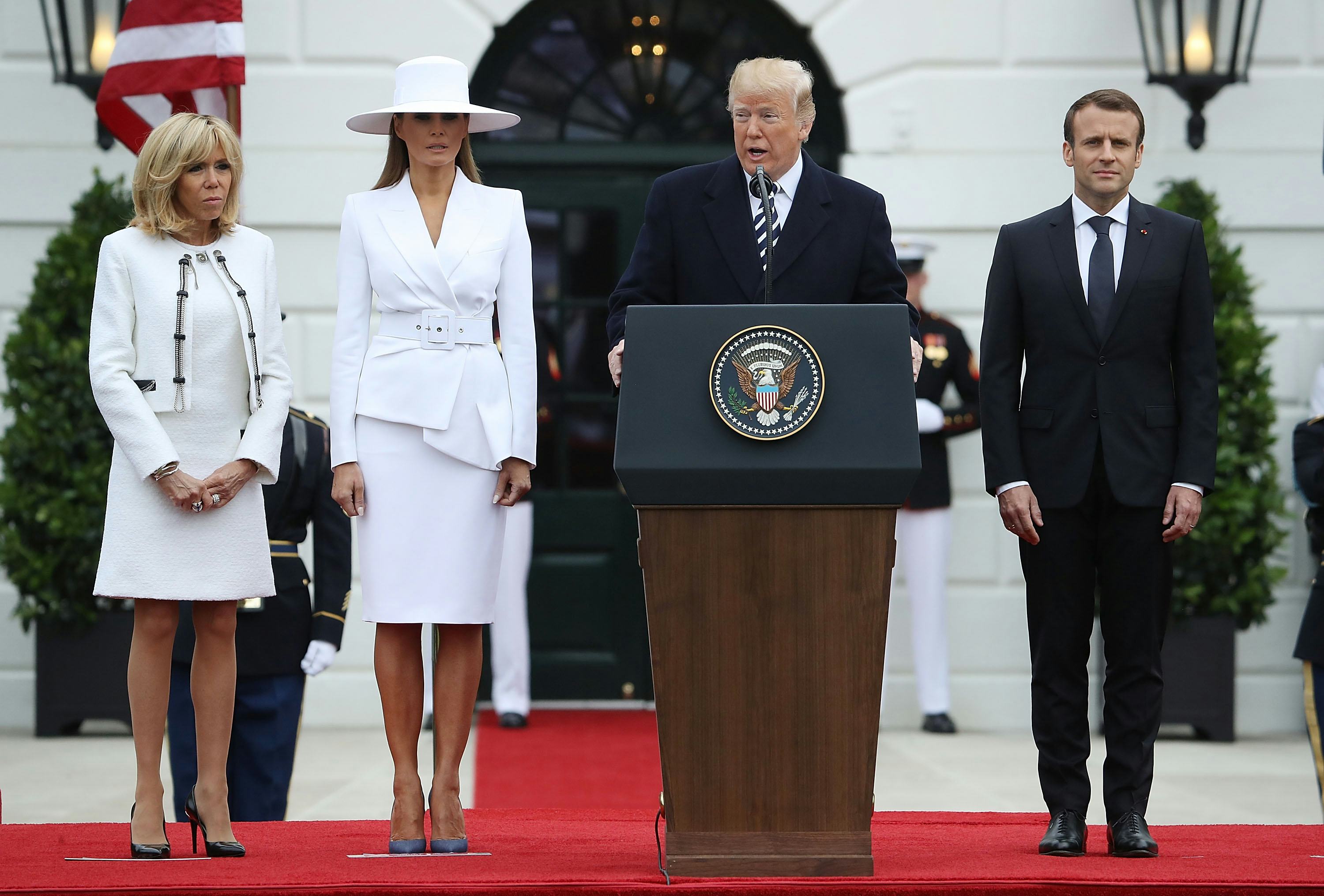 What Melania Trump wore her 66th week as first lady — and about that ...